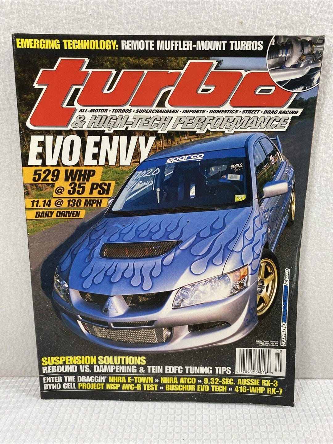 Turbo & High Tech Performance Magazine October 2004 Cars Advertisements ...