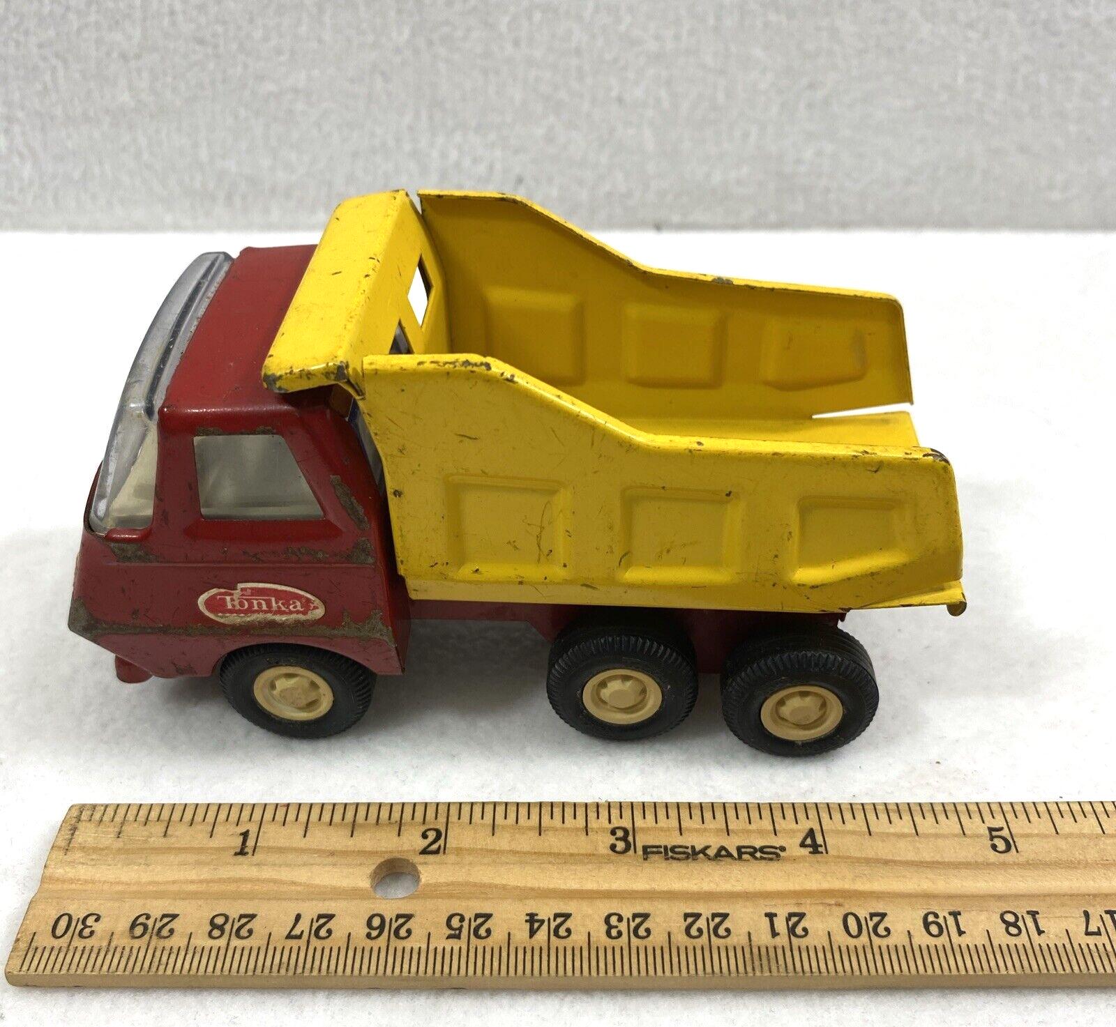Vintage 70's Tiny Tonka Dump Truck Pressed Steel Collectible Toy - Etsy