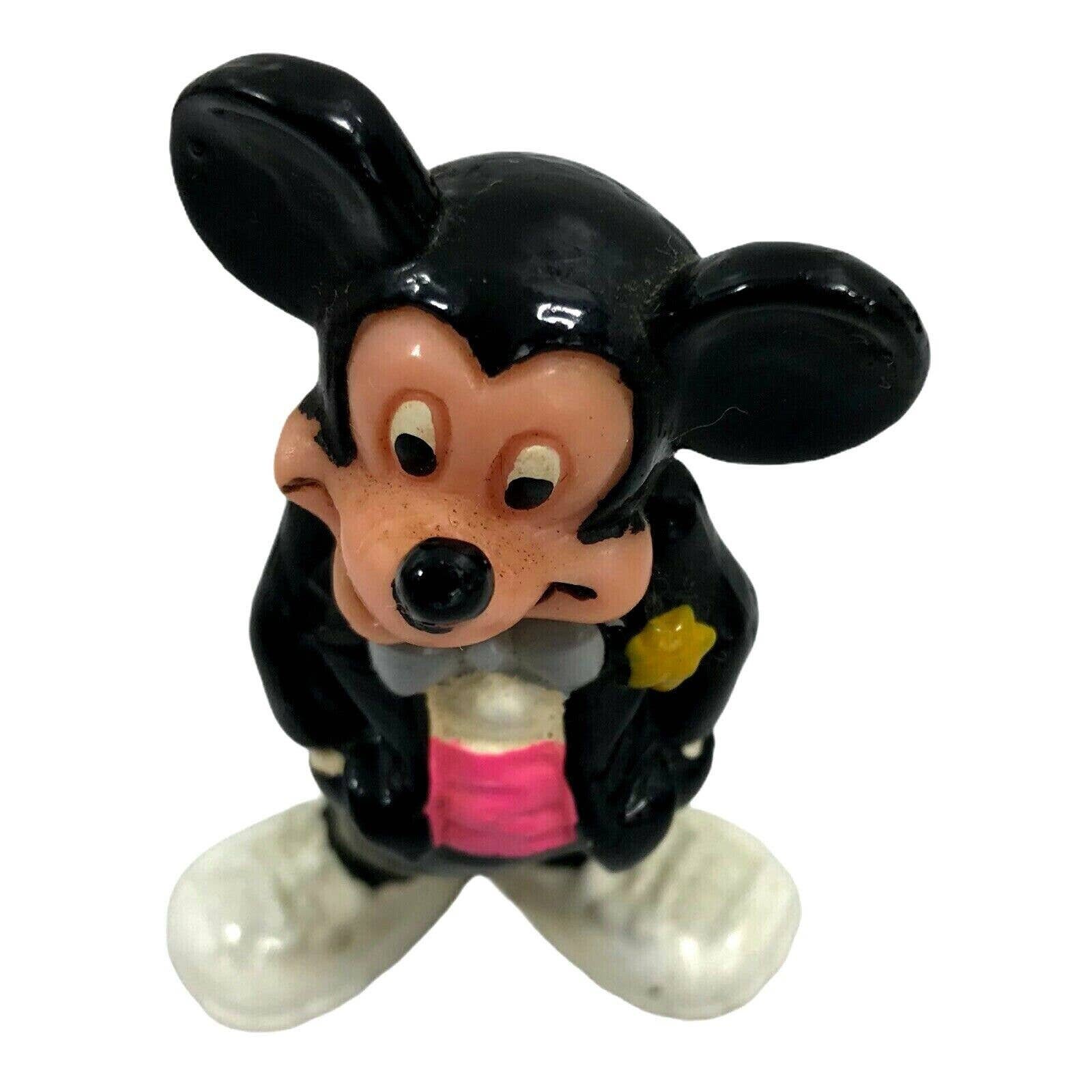 4 Vintage Mickey Mouse Applause Disney Characters Figures Cake Toppers ...