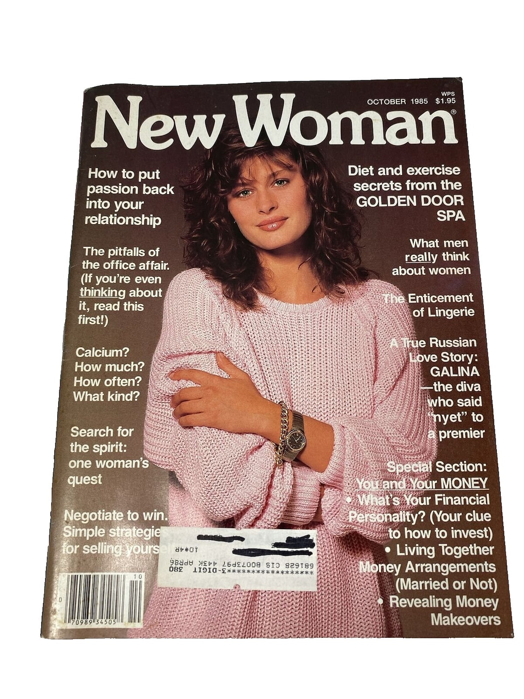 Nastasia 1985 October New Woman Magazine Vintage Collectible - Etsy