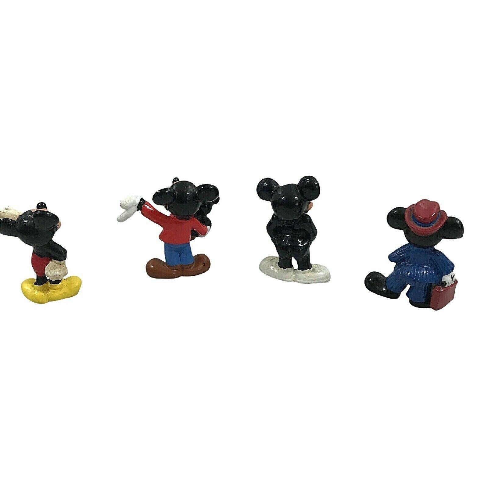 4 Vintage Mickey Mouse Applause Disney Characters Figures Cake Toppers ...