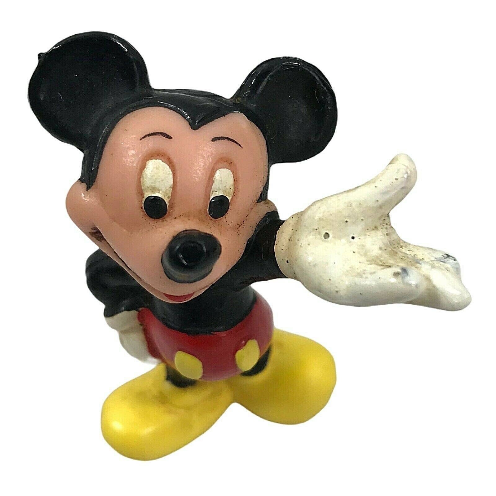 4 Vintage Mickey Mouse Applause Disney Characters Figures Cake Toppers ...