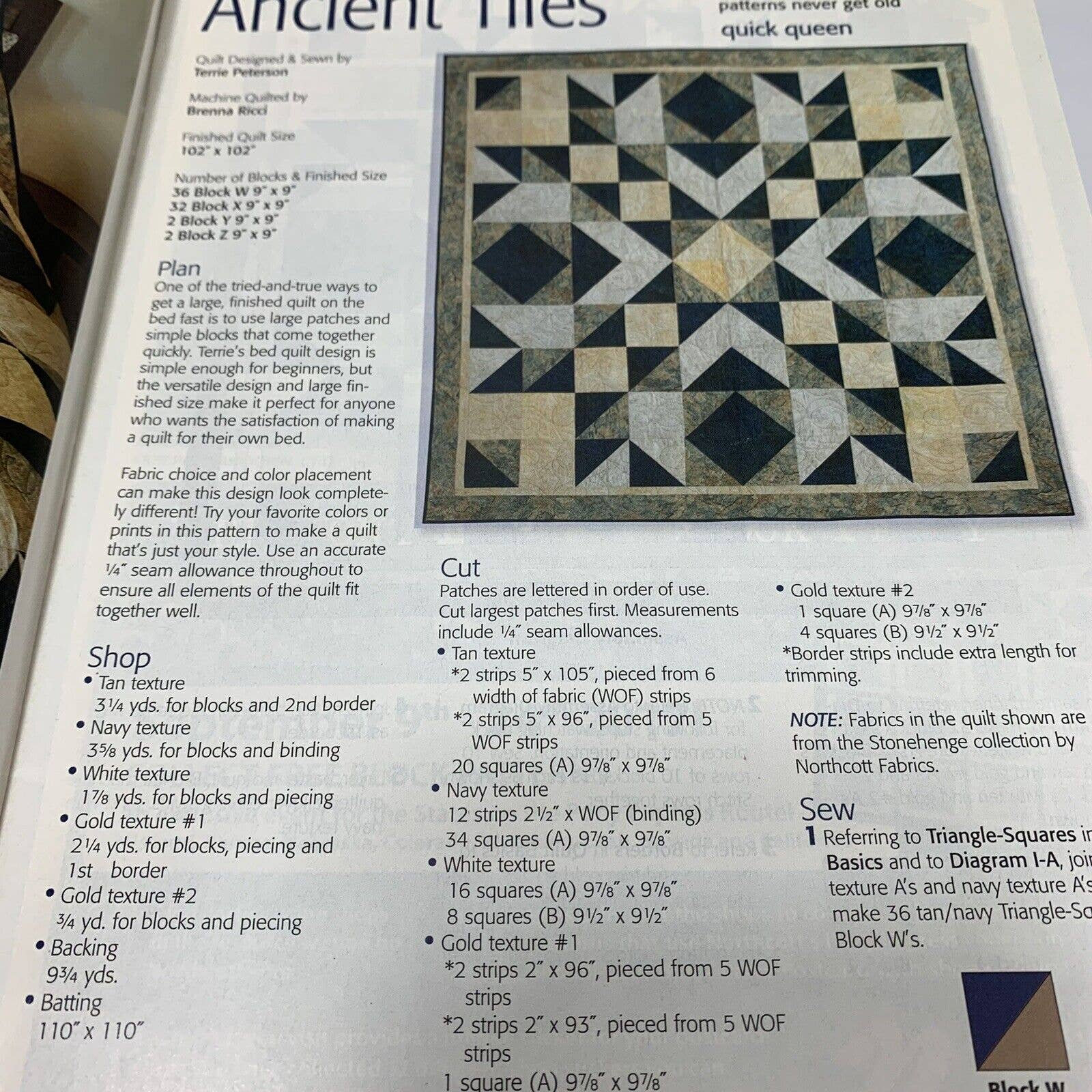 3 Mccalls Quick Quilts Magazines Dec/jan June/july Oct/nov 2017 Quilt ...