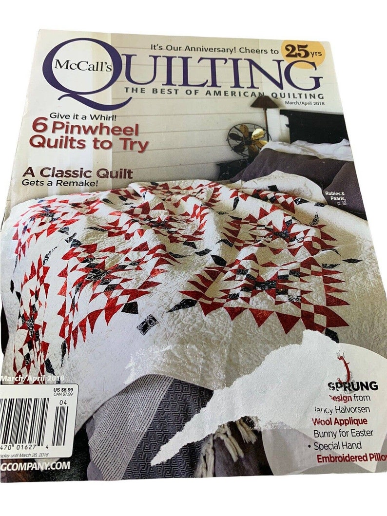 2 Mccalls QUILTING Magazines the Best of American Quilting Mar/apr July ...