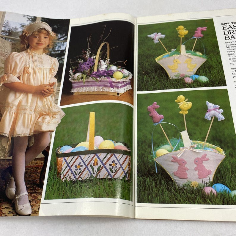 2 Vintage 1985 Country Handcrafts Magazines Craft Patterns & Hobby ...