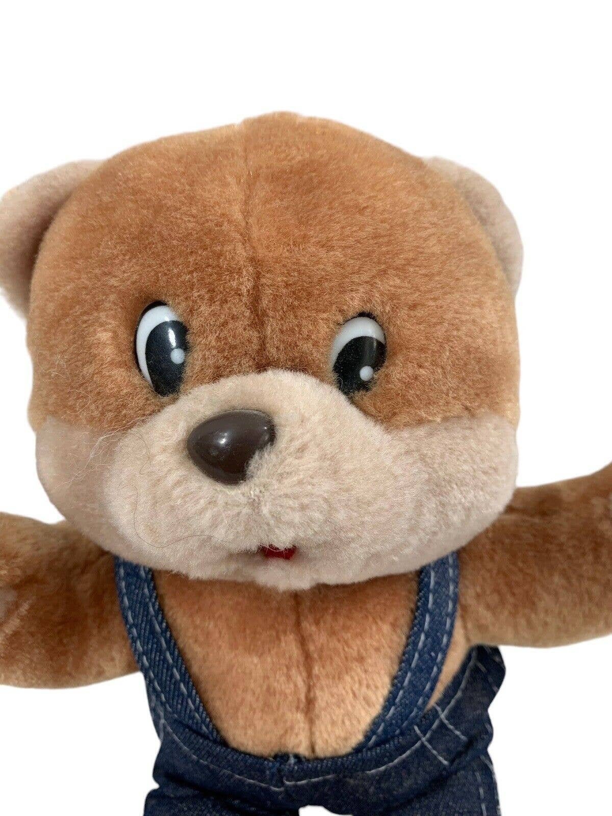1986 Shoneys Restaurant Teddy Bear Plush Stuffed Animal Toy Vtg ...