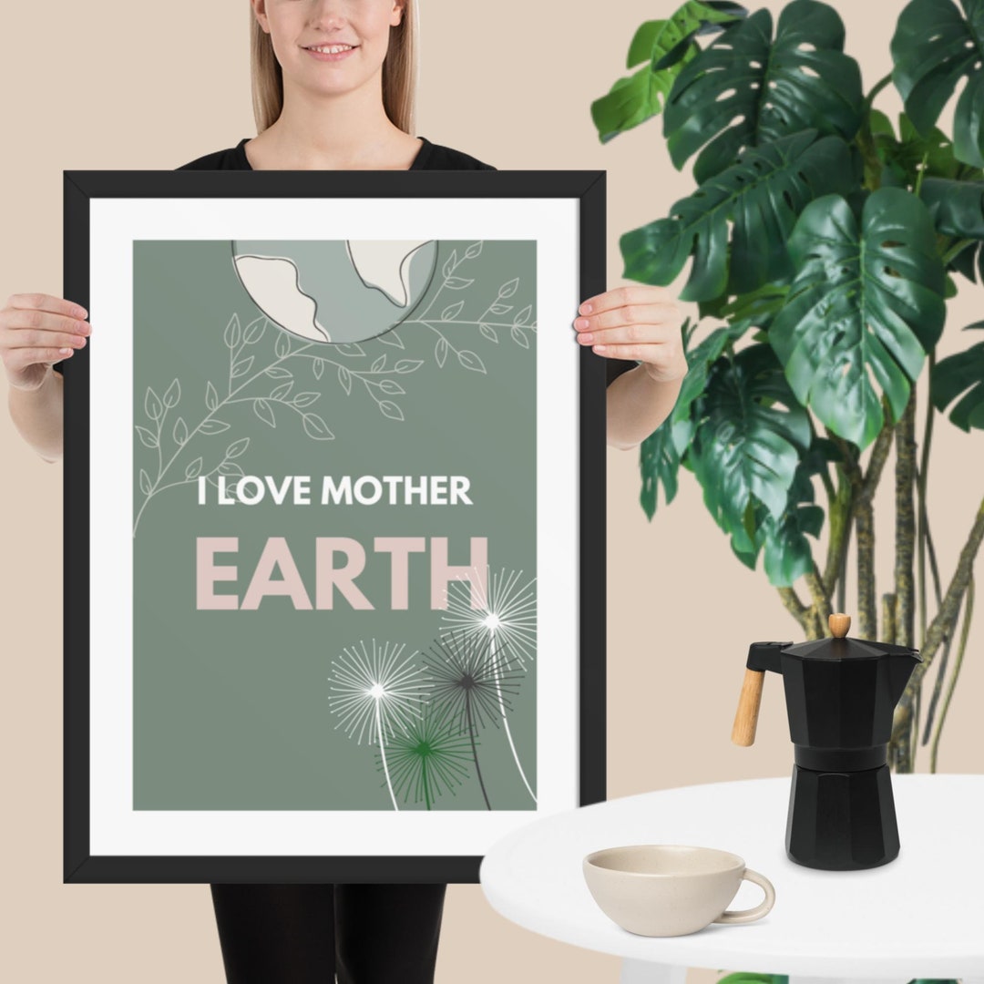 I Love Mother Earth - Etsy