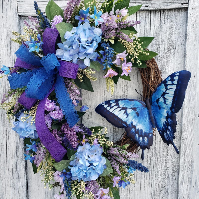 Butterfly Wreath - Etsy