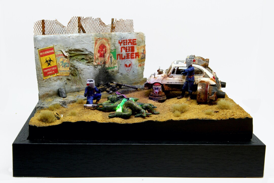 Police Alien Division - Etsy