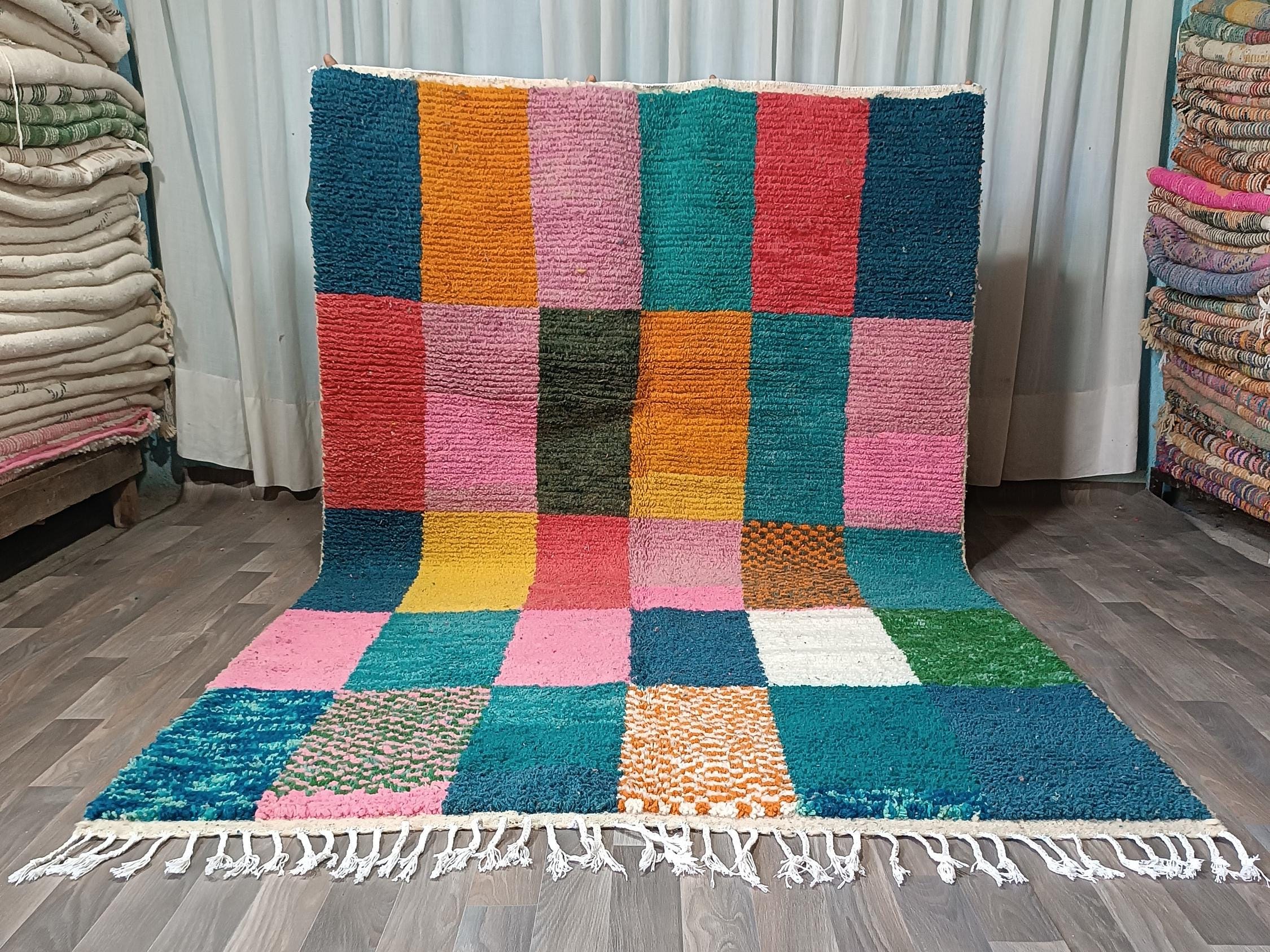 Rugs Rainbow Aesthetic for Your Bedroom Moroccan Tapestry Aesthetic ...