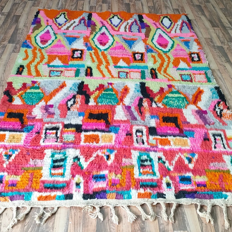 Bohemian Rug - Etsy