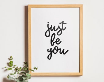 Just Be You | Etsy