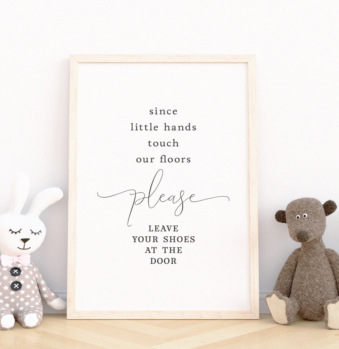 Shoes off Please Printable Wall Art, INSTANT DOWNLOAD, Baby Shower Gift ...