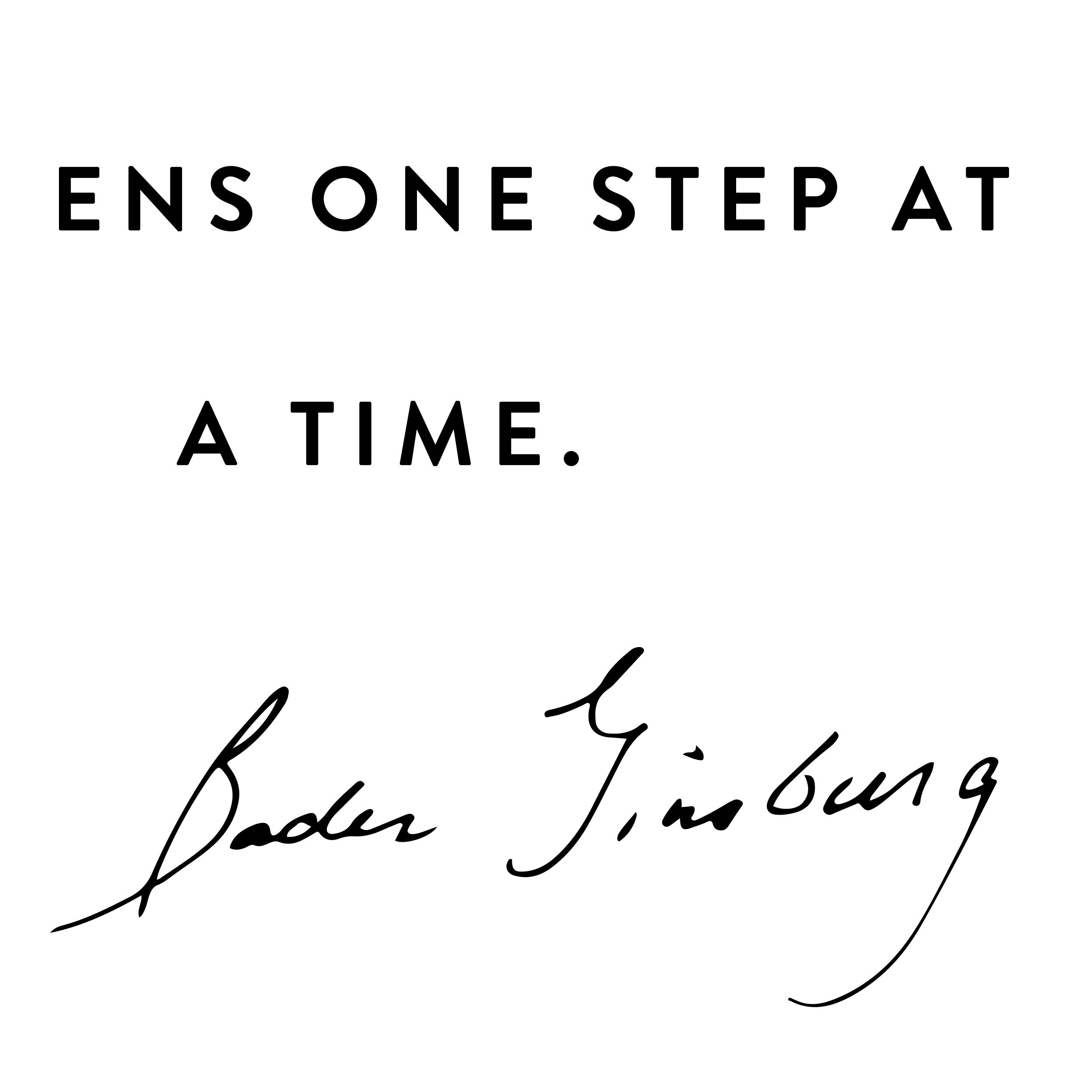 Real Change Enduring Change Happens One Step at a Time Ruth | Etsy ...