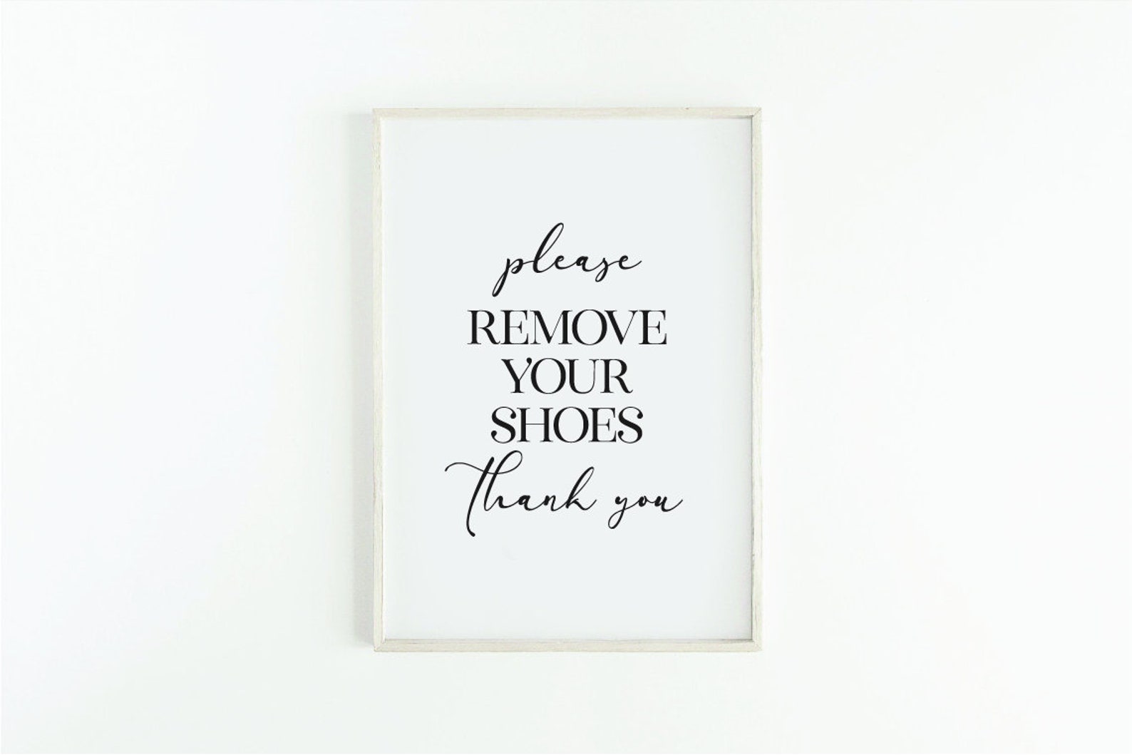 Please Shoes off Sign Printable Poster Take Shoes off | Etsy