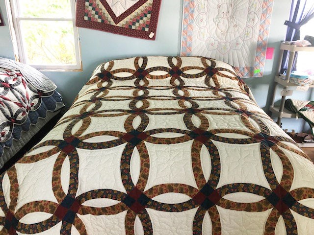 CUSTOM ORDER Amish Handmade Quilt Wedding Ring - Etsy