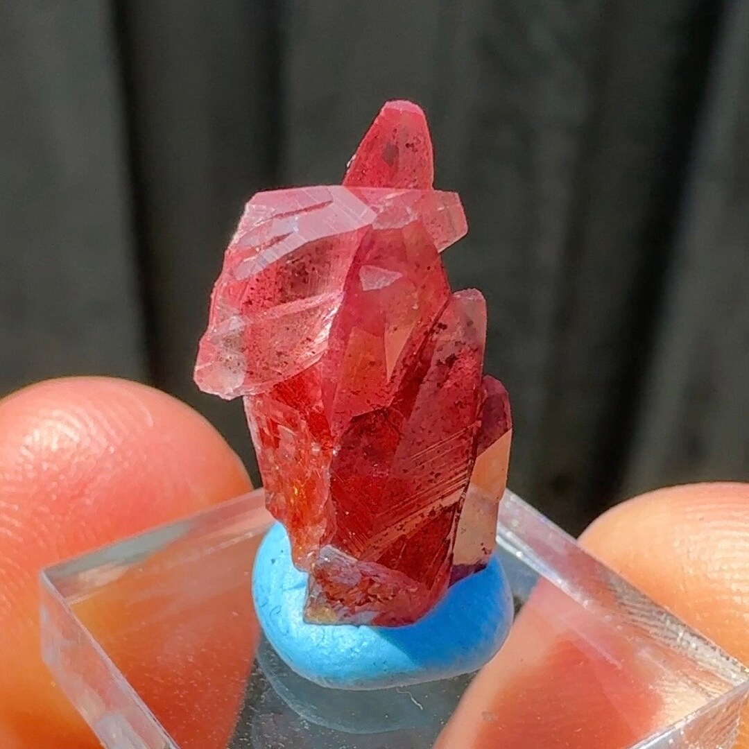1.8cm Rhodochrosite Crystal Cluster From the Hotazel Mine - Etsy