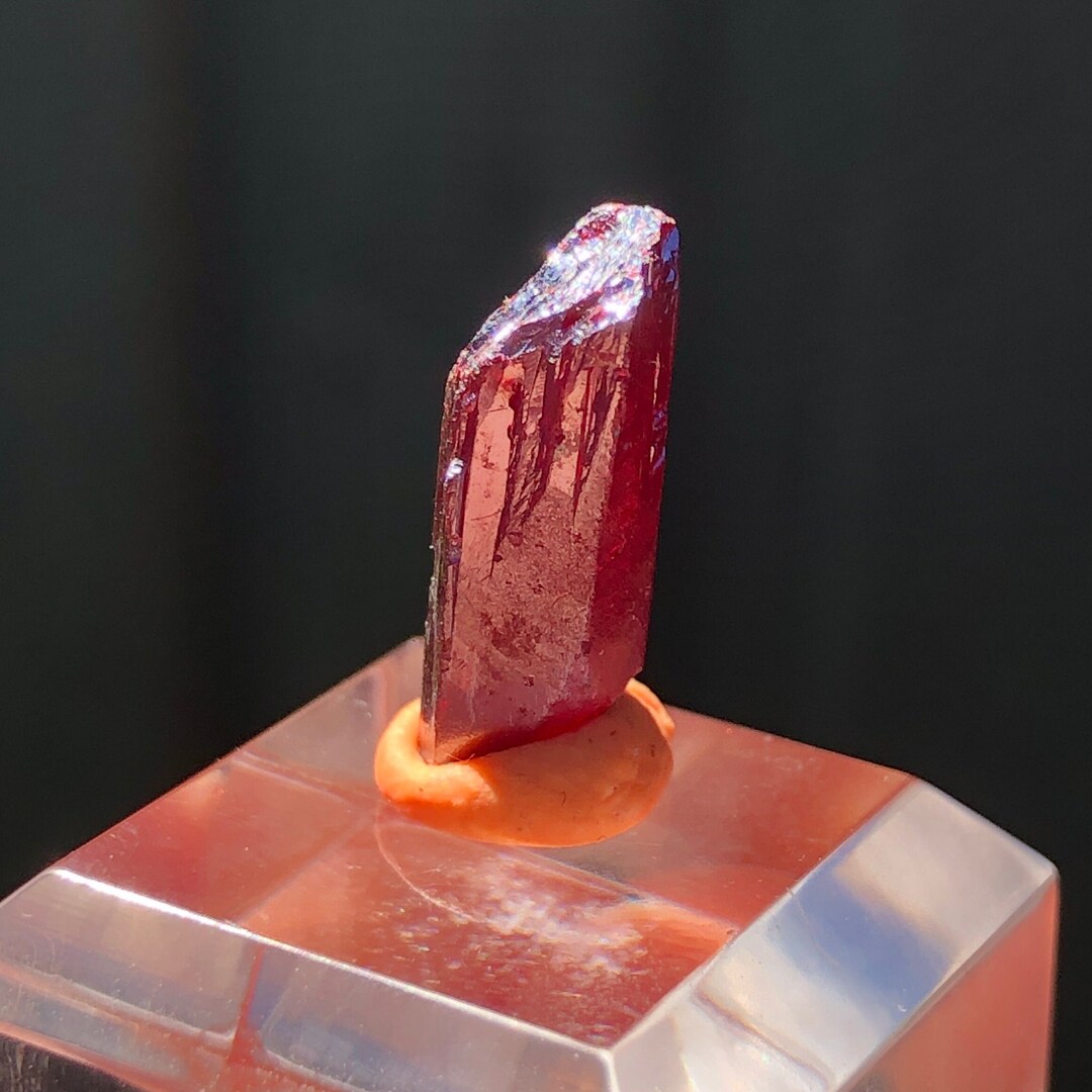 1.6cm Ruby Red Proustite Thumbnail Crystal Cluster From Shaft 186 ...