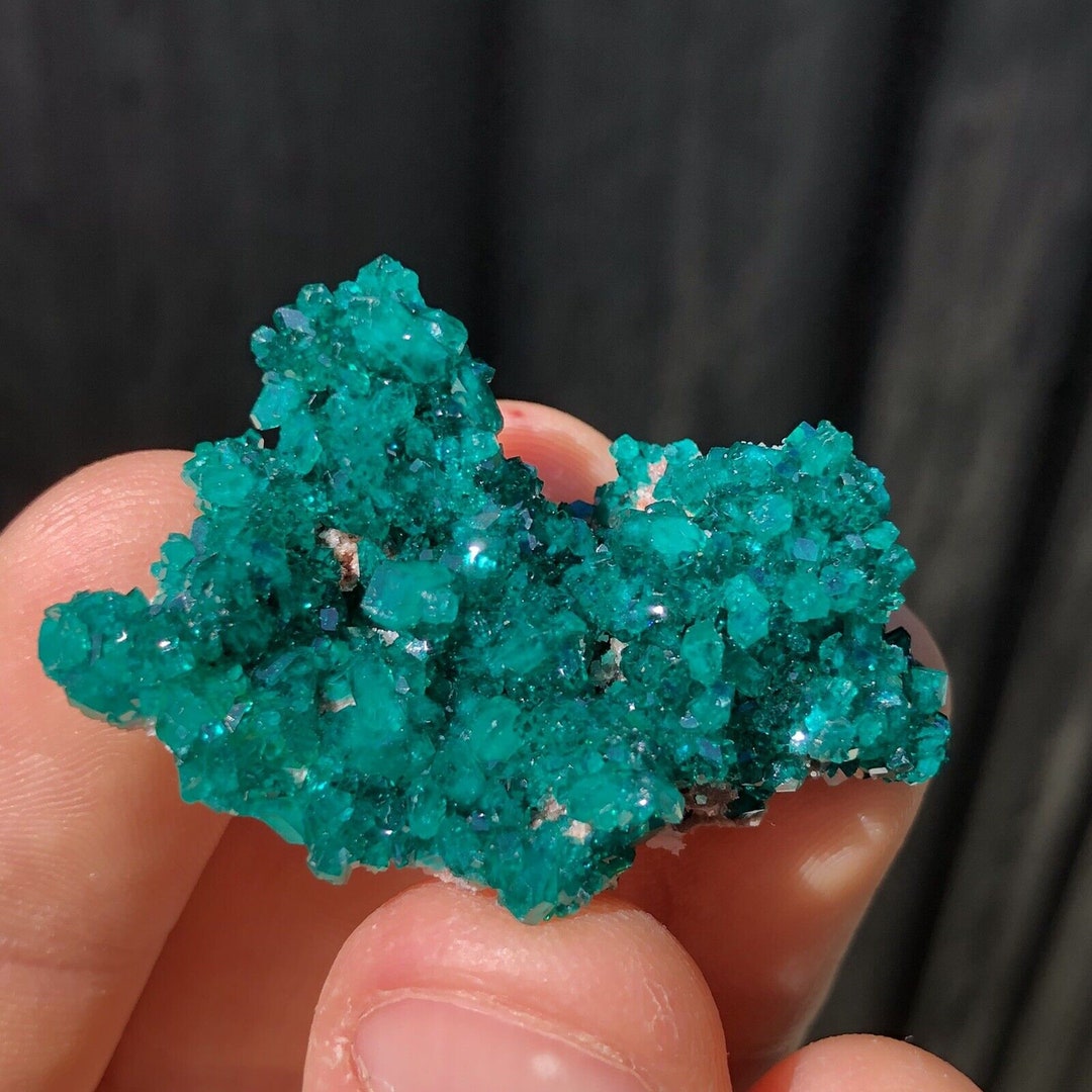4.3cm Dioptase Crystal Cluster From the Tsumeb Mine, Namibia - Etsy