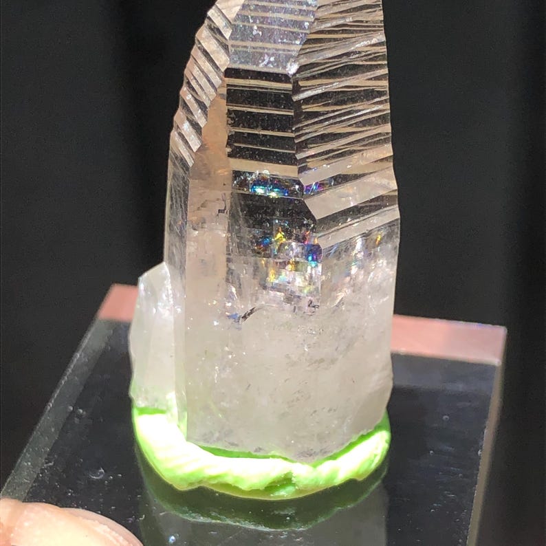 2.8cm Gem Quartz Thumbnail With Striations From Ashton Quarry, South ...