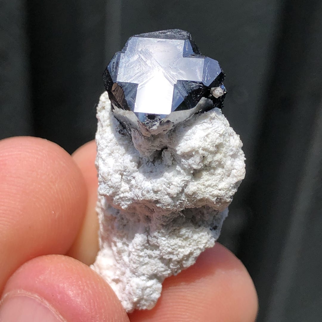 3.1cm Bixbyite Crystal on Matrix From Thomas Range, Utah, USA - Etsy