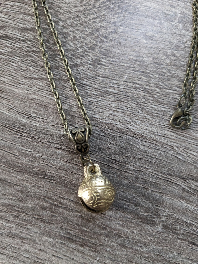 Practical Magic Witch Bell Necklace Chime Bell Goddess Witchcraft ...
