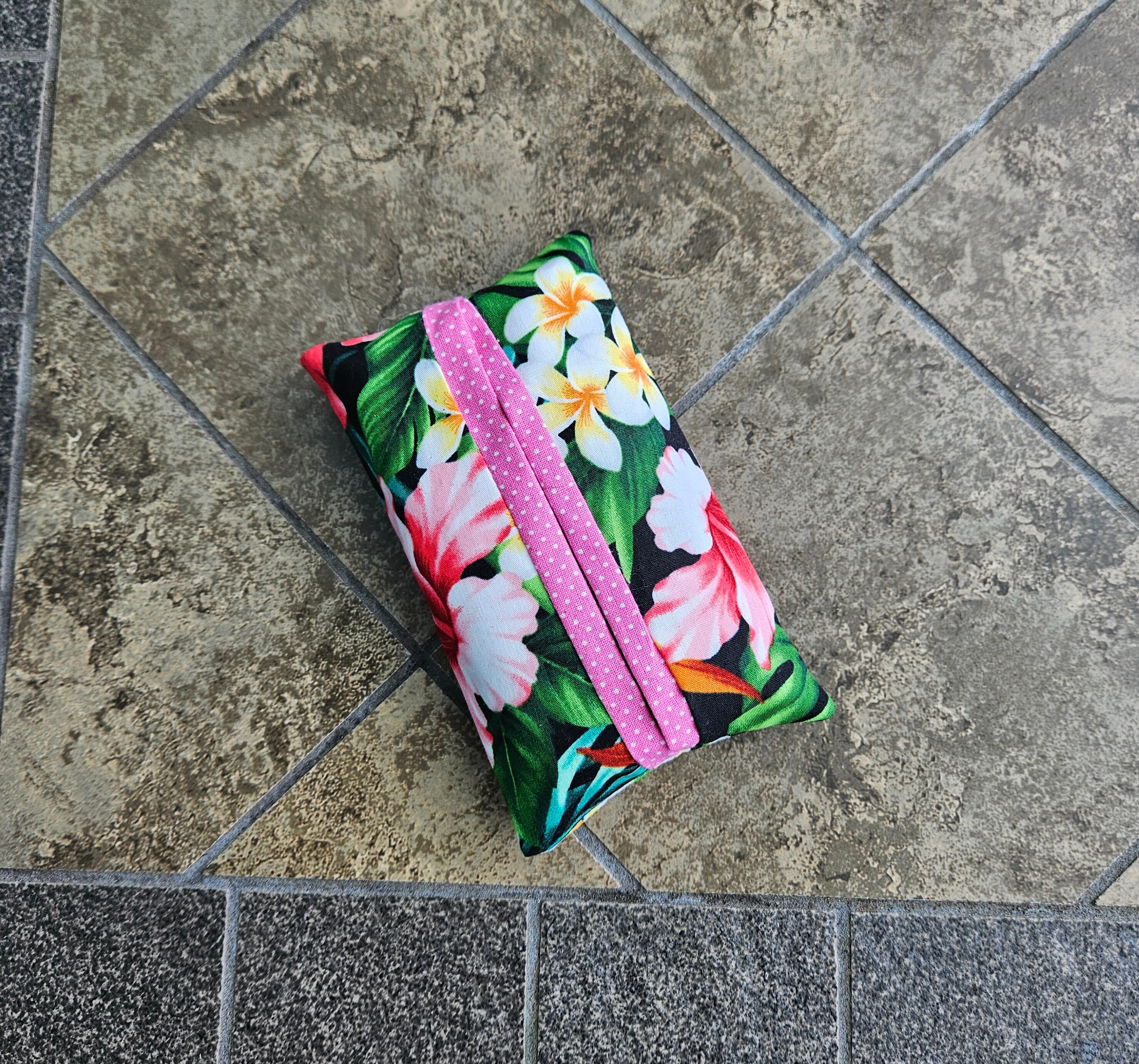 Pocket Tissue Case Travel Tissue Holder Cotton Fabric Pocket Tissue ...