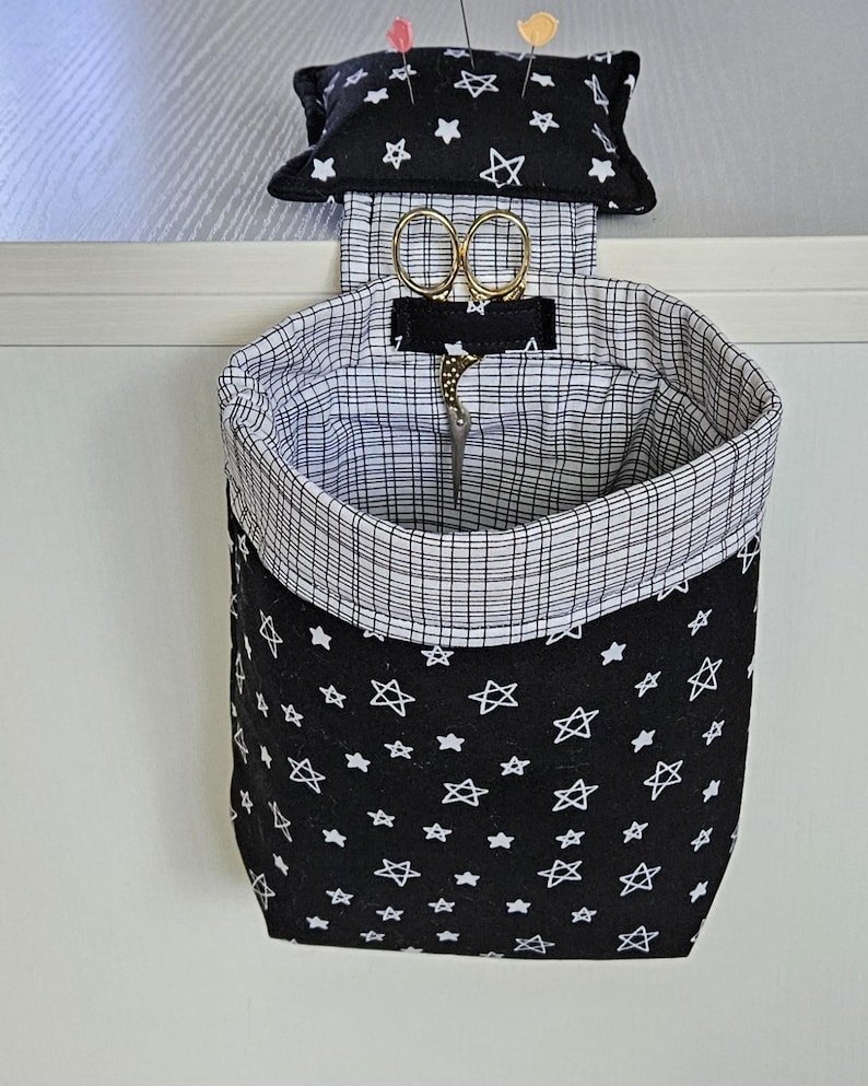 Thread Catcher With Pin Cushion ~ Thread Disposal Bin and Pincushion ...