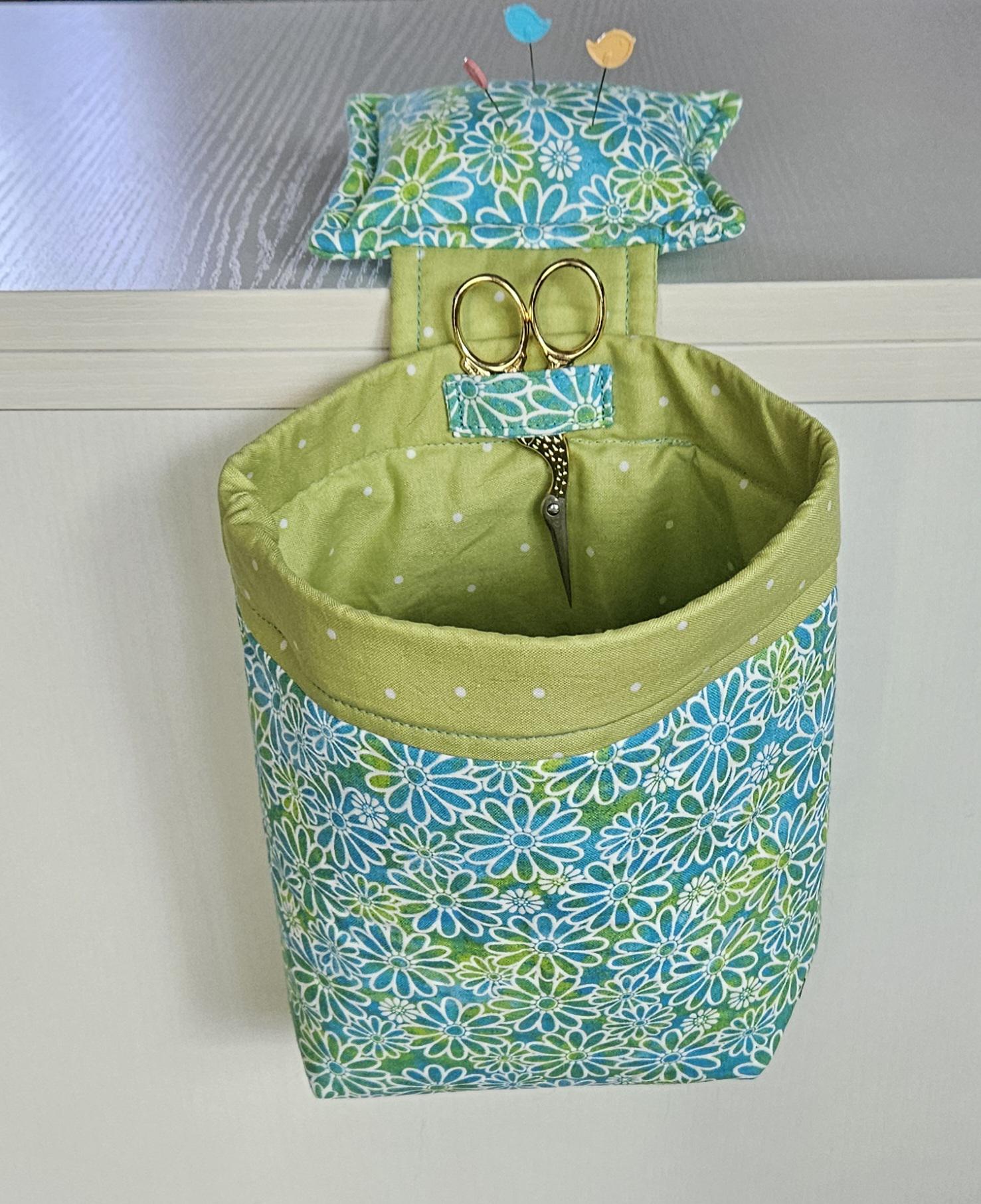 Thread Catcher With Pin Cushion ~ Thread Disposal Bin and Pincushion ...