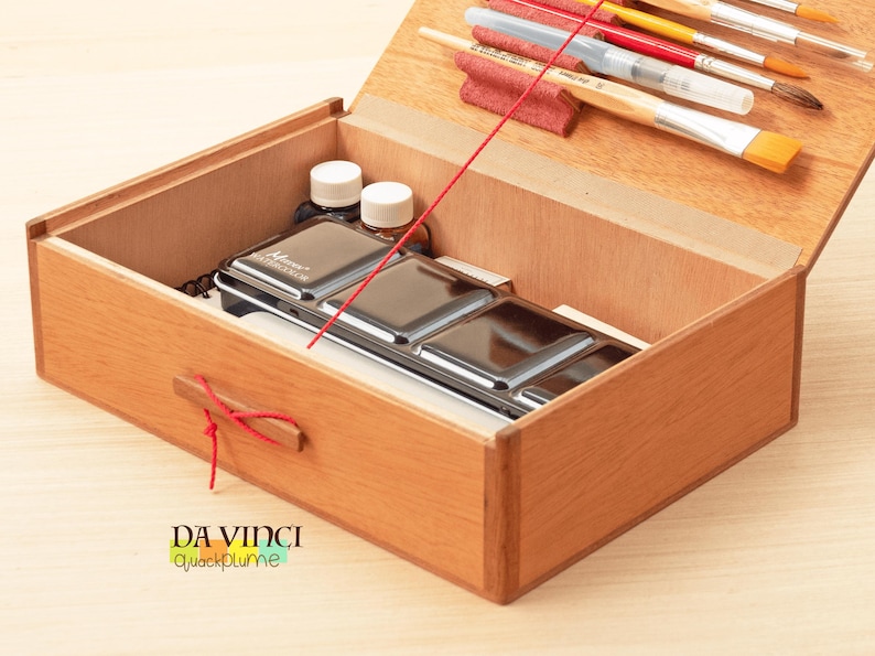 Da Vinci A5 Portable Watercolor Box - Etsy Australia