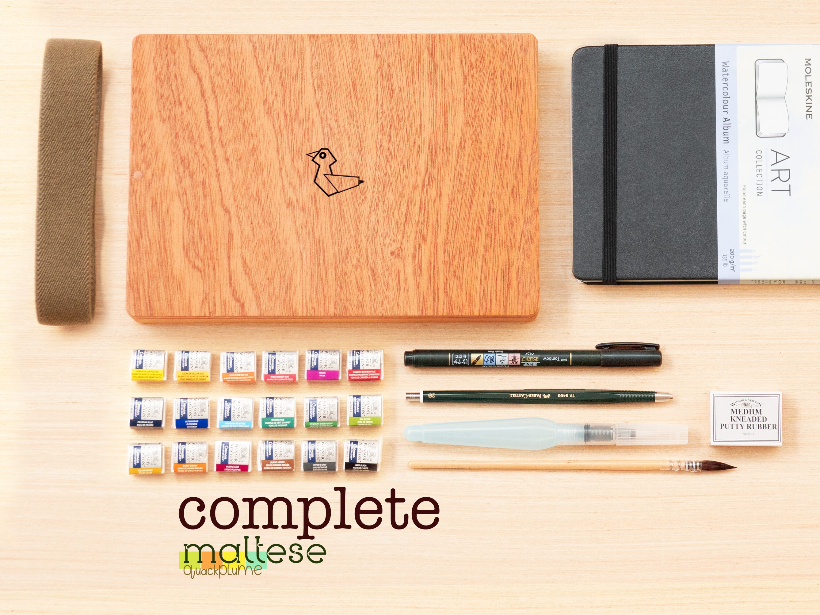 Maltese Color A5 Portable Watercolor Palette - Etsy