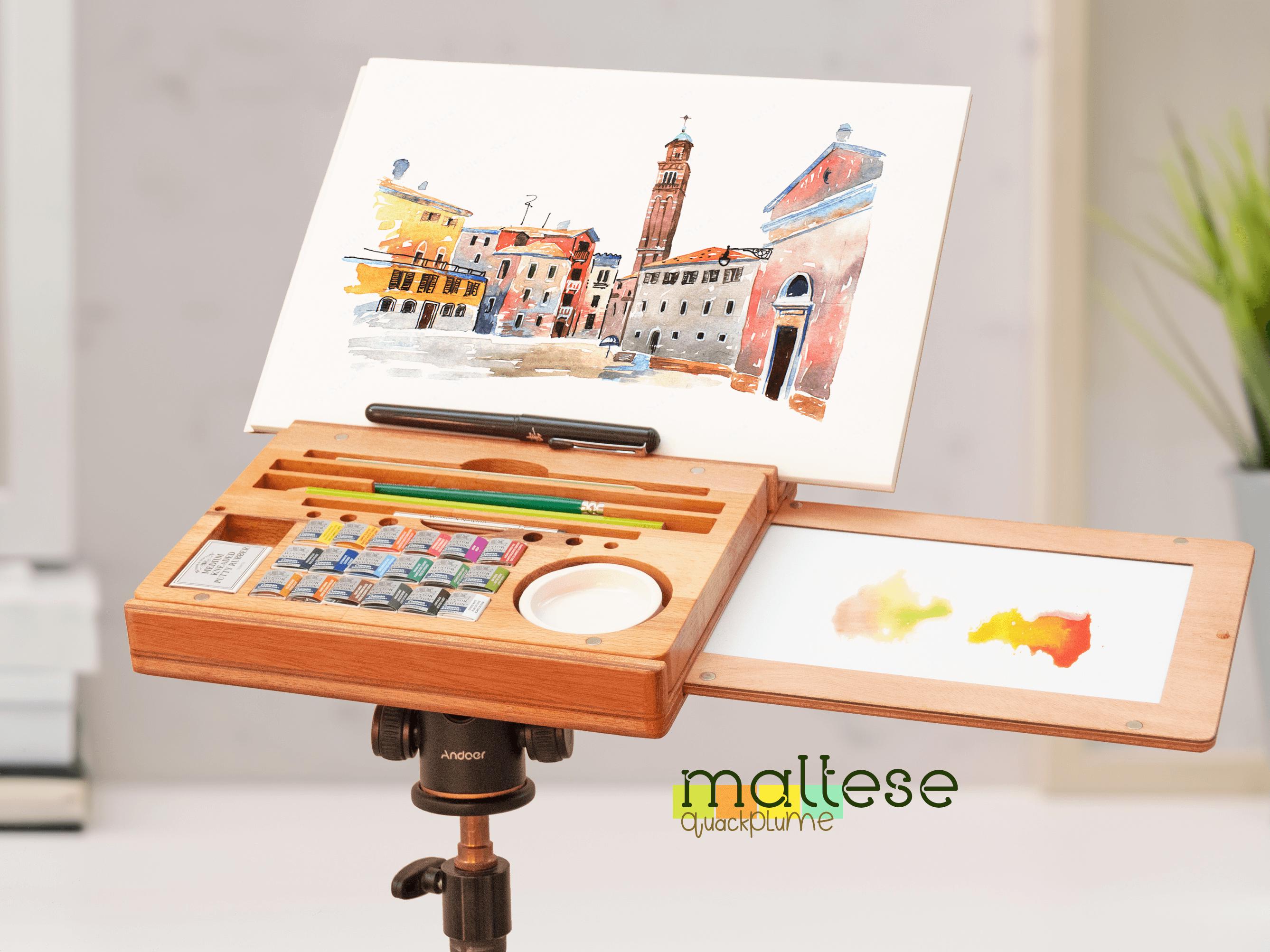 Maltese Color A5 Portable Watercolor Palette - Etsy
