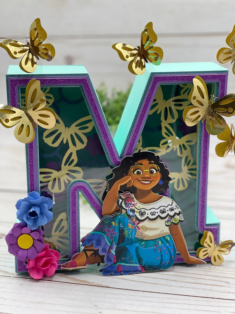 Encanto 3D Letter or Number: Mirabel Party Decoration - Etsy