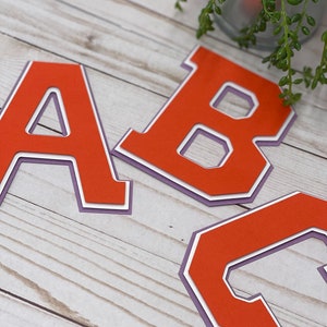 Layers for 3D Letters A to Z, Layer Wave and Offset, Die Cut Template ...