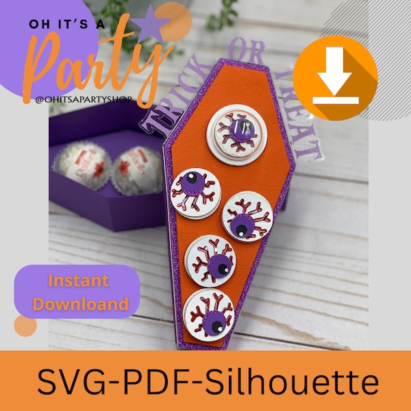 Bat and Coffin Svg - Etsy