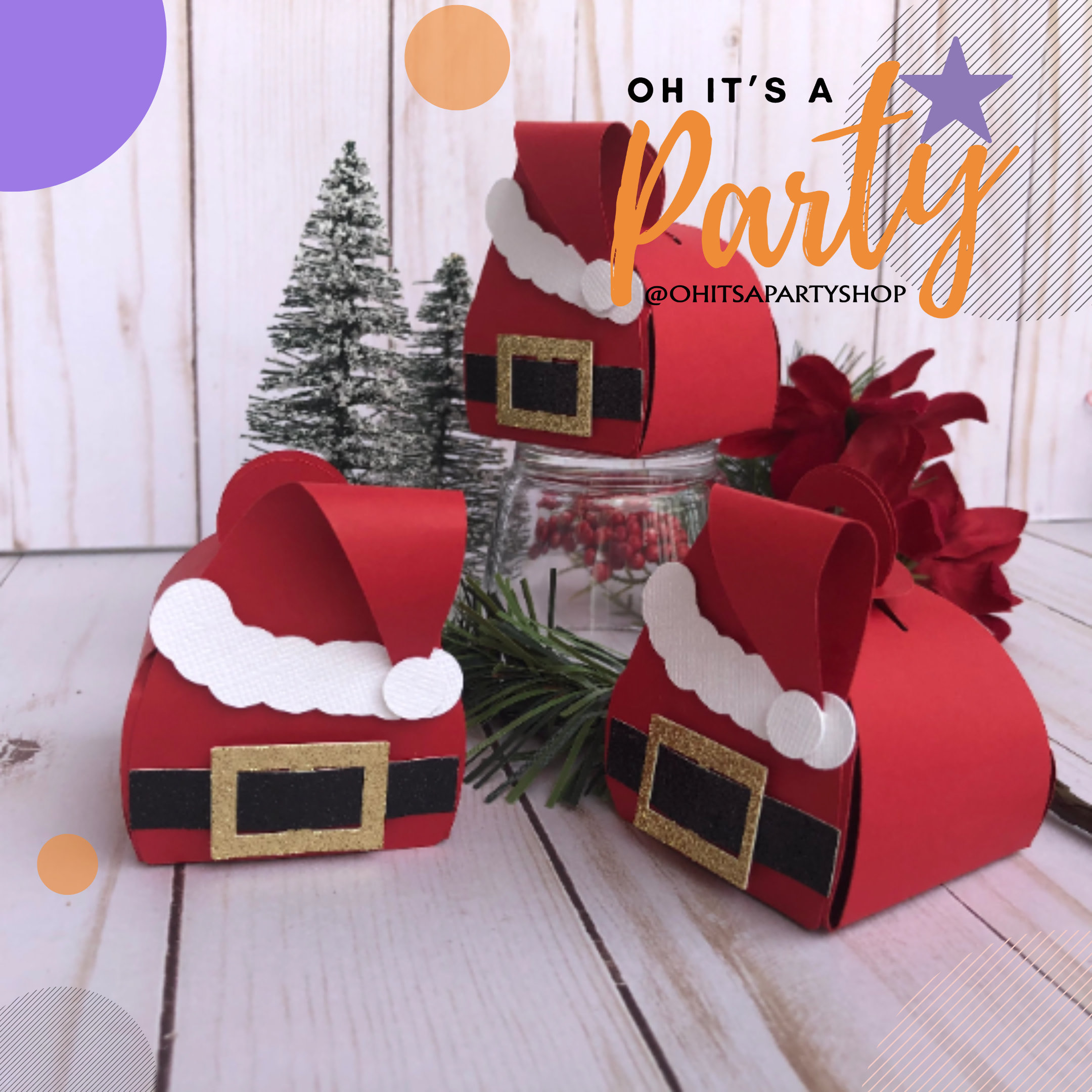 Secret Santa Gift Boxes Advent Calendar Box Christmas Elf - Etsy