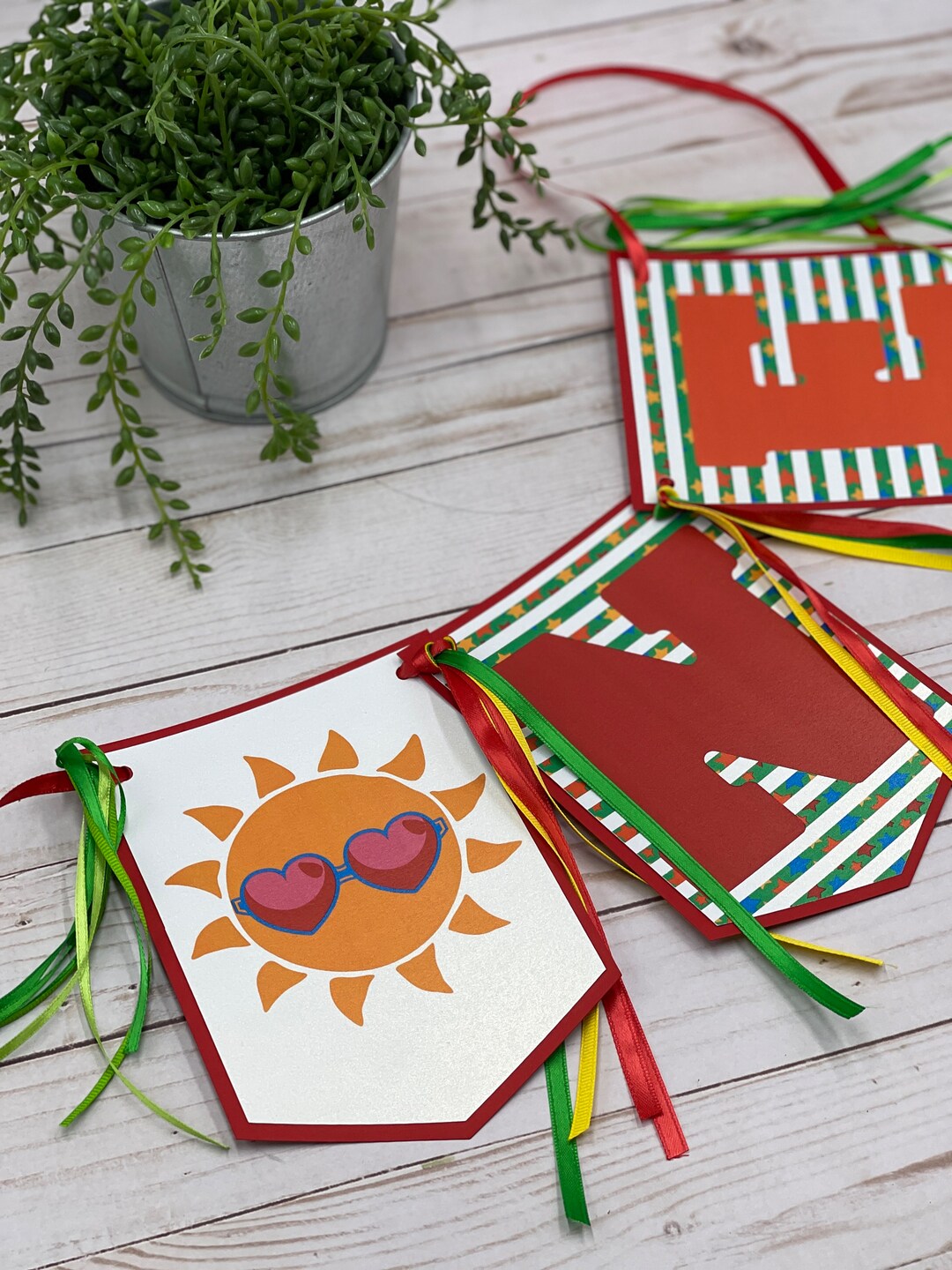 Summer High Chair Banner Printable Digital Birthday High - Etsy