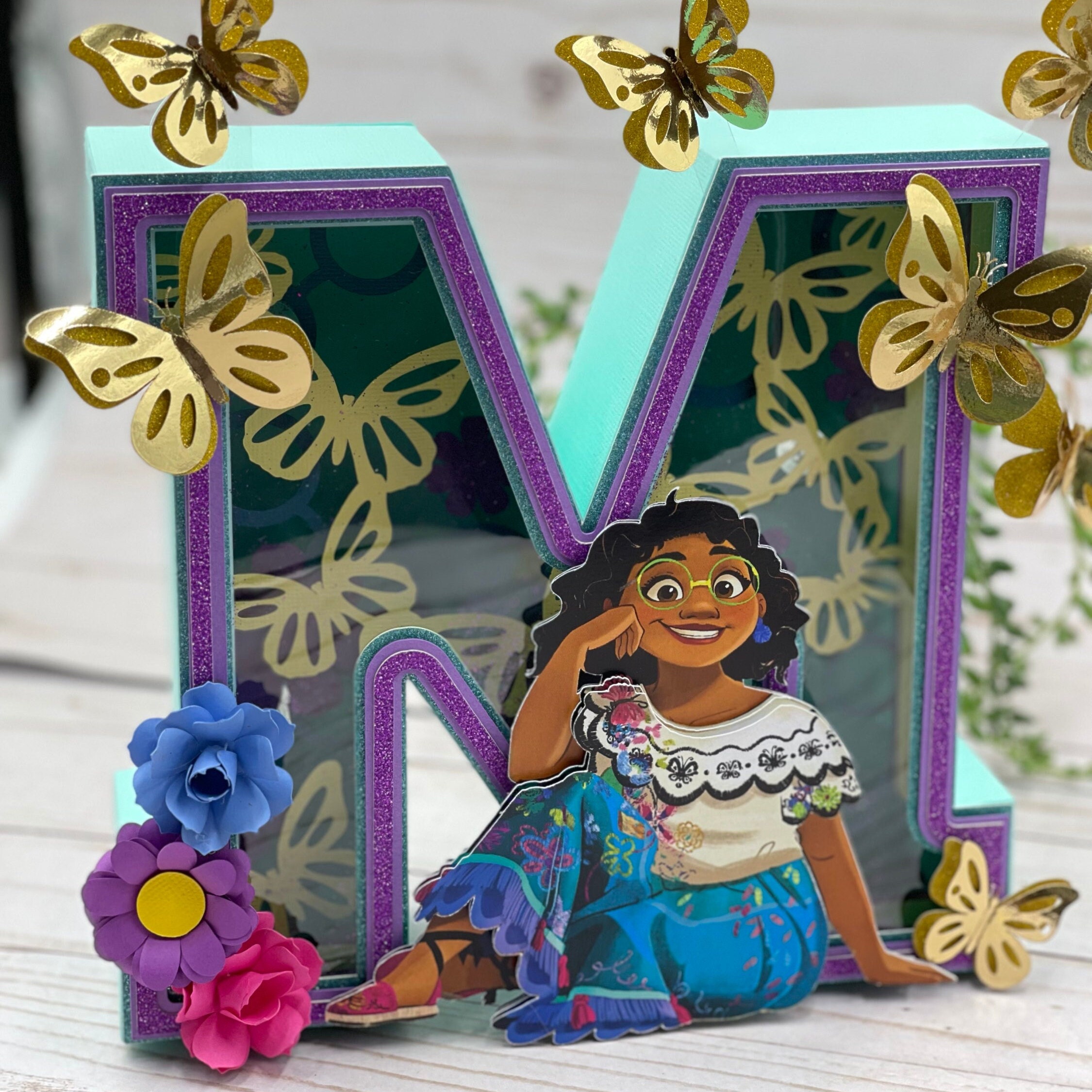Encanto 3D Letter or Number: Mirabel Party Decoration - Etsy