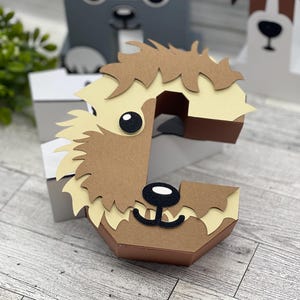 Puppy Dog 3d Letter, Custom Puppy Dog Letters, Birthday Décor, Custom ...