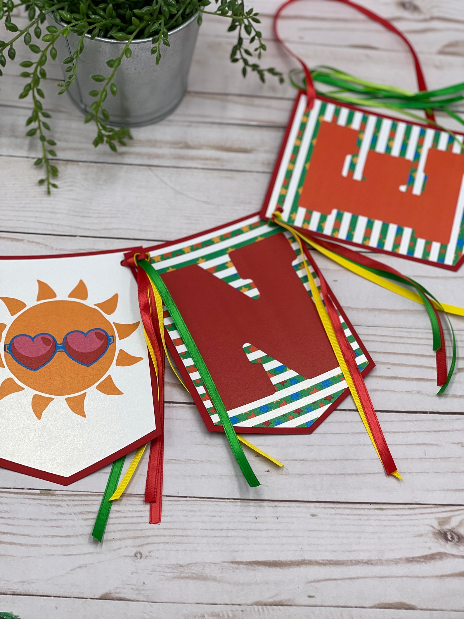 Summer High Chair Banner Printable Digital Birthday High - Etsy