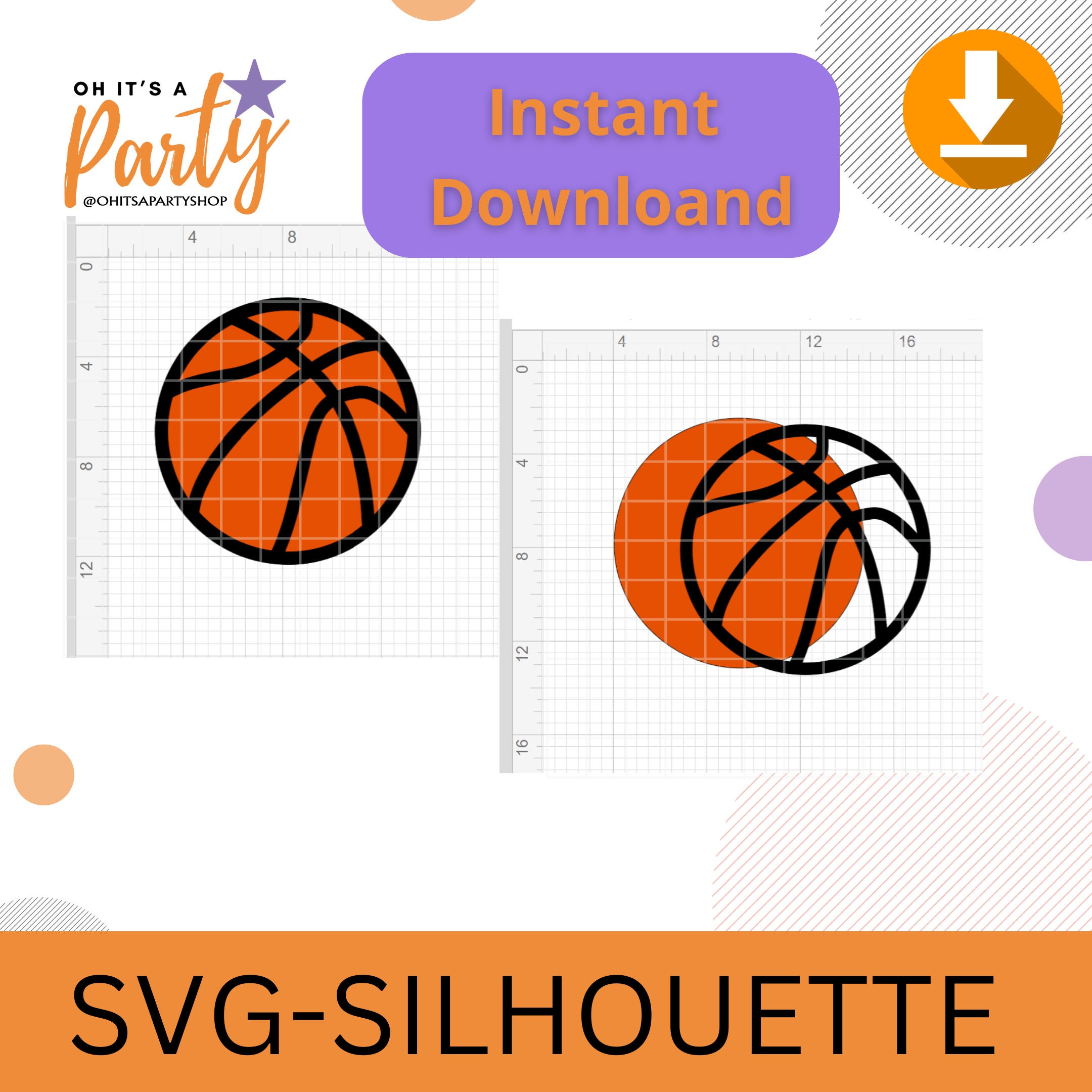 Basketball Layers for 3D Letters A to Z Die Cut Template SVG - Etsy UK