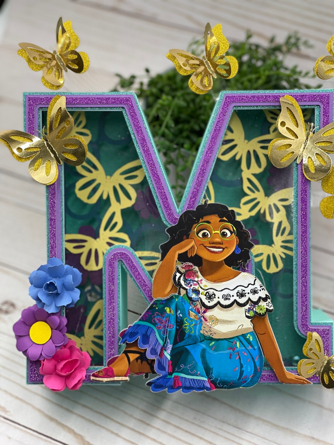 Encanto 3D Letter or Number: Mirabel Party Decoration - Etsy