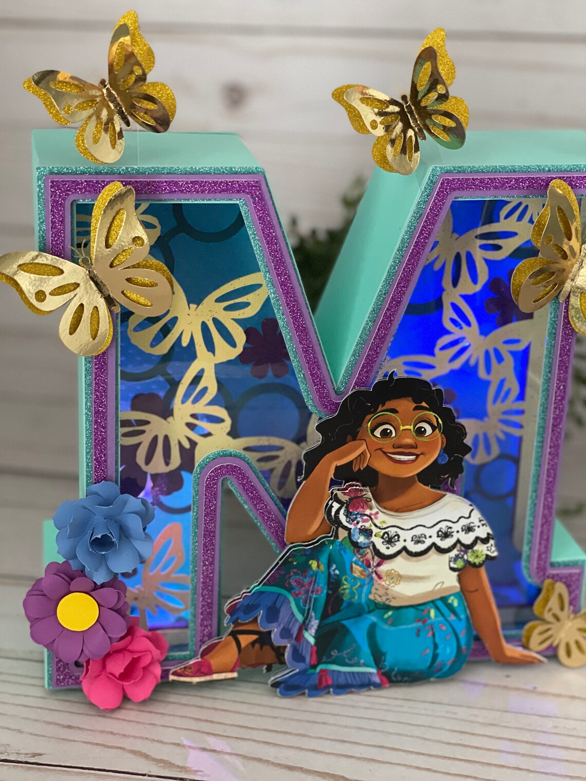 Encanto 3D Letter or Number: Mirabel Party Decoration - Etsy