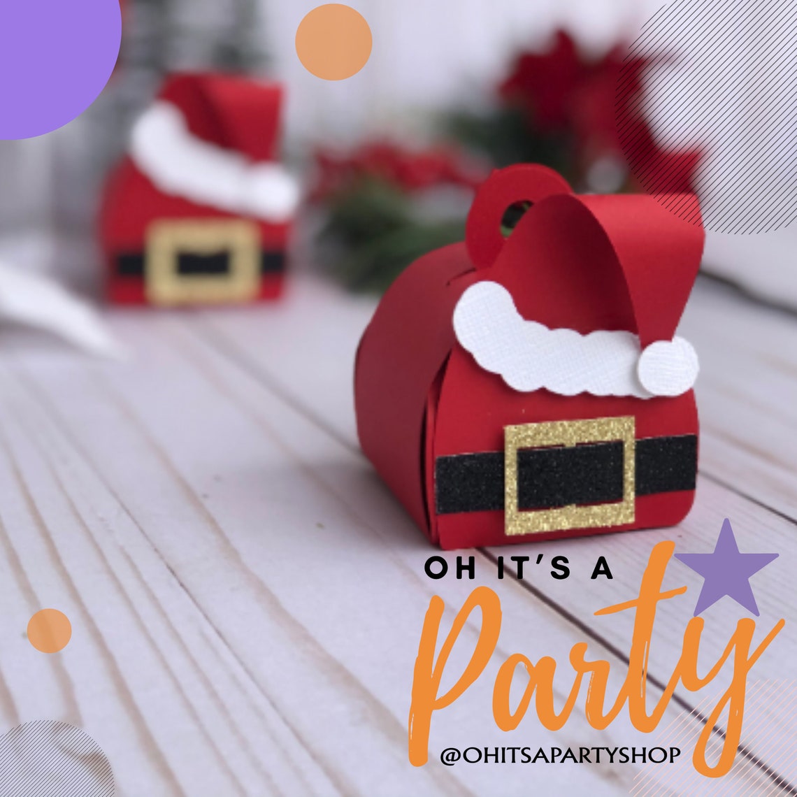 Secret Santa Gift Boxes Advent Calendar Box Christmas Elf - Etsy