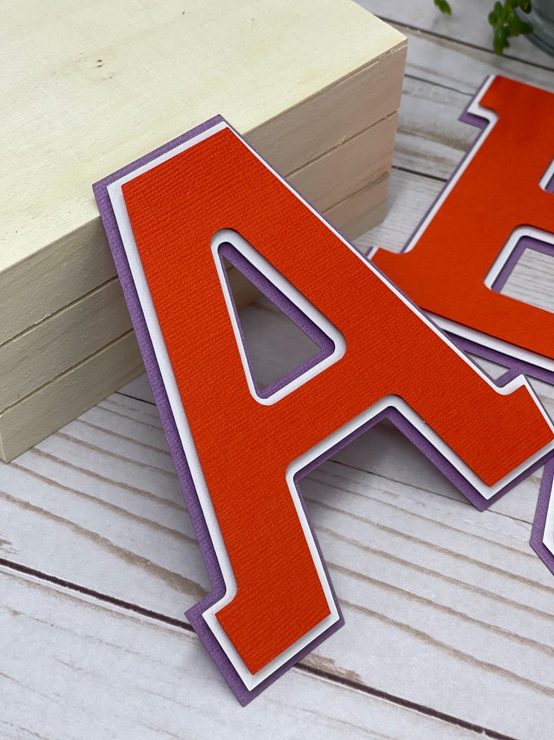 Layers for 3D Letters A to Z Layer Wave and Offset Die Cut - Etsy