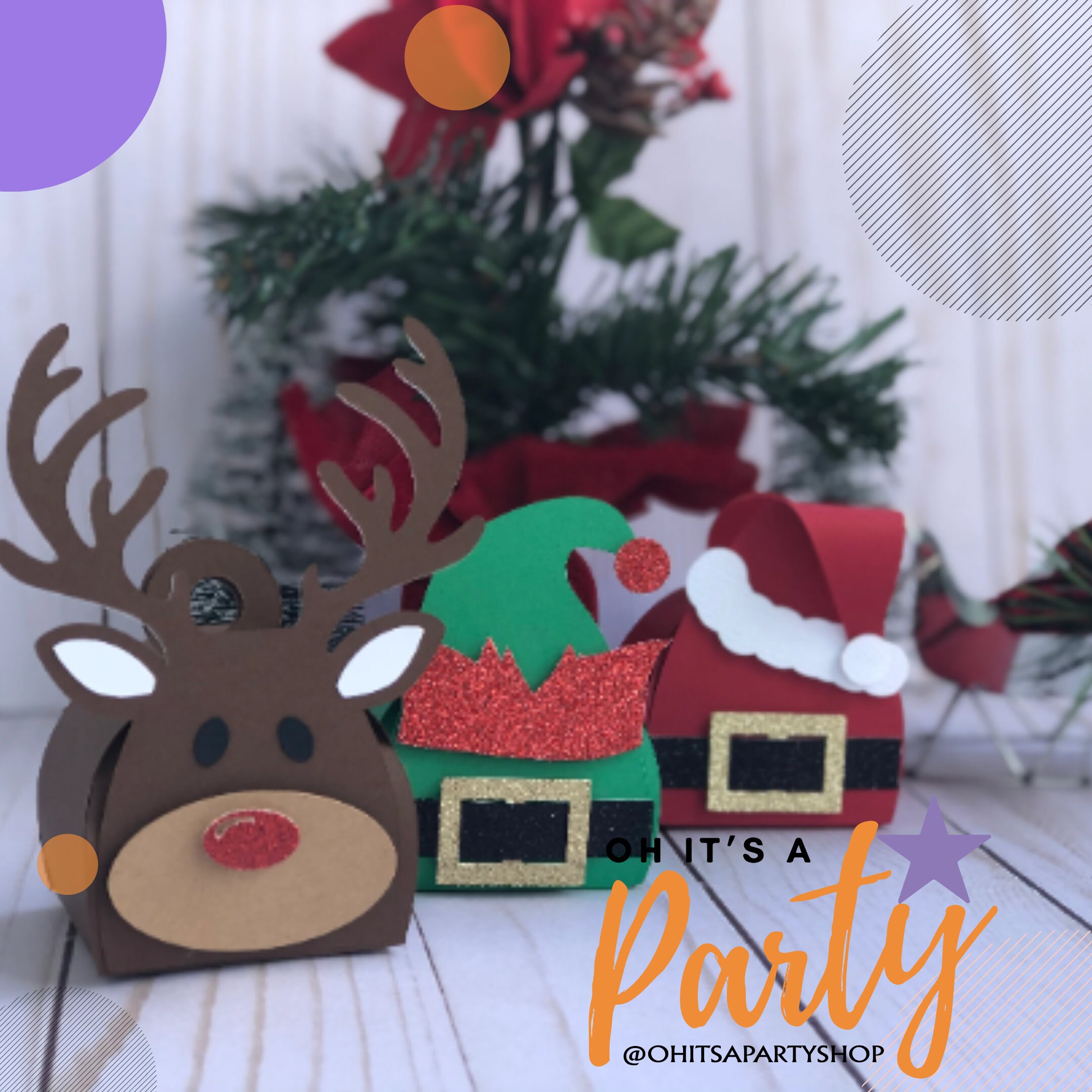 Secret Santa Gift Boxes Advent Calendar Box Christmas Elf - Etsy