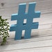 Hashtag Digital Download Cut Files, Hashtag Sing, Download PDF, SVG ...