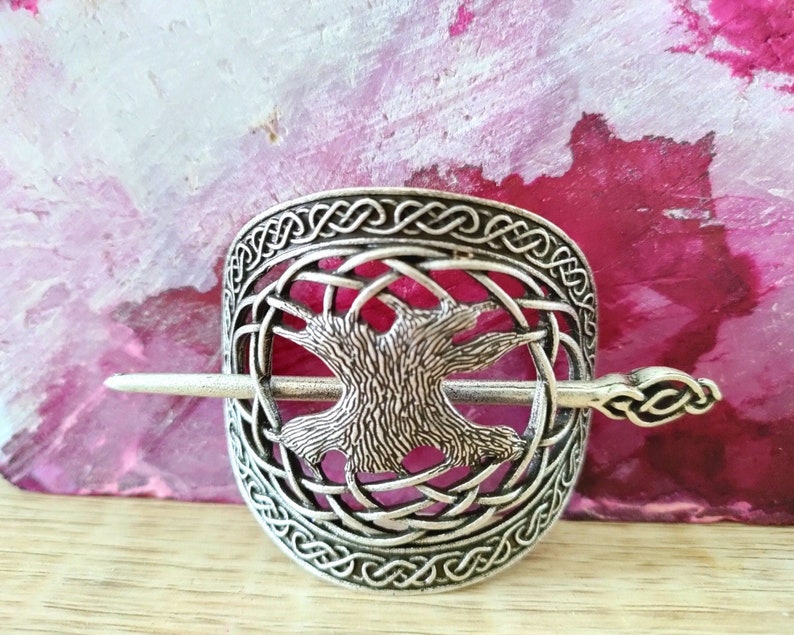 Viking Tree of Life Celtic Style Hairpin Viking Hair Clips - Etsy