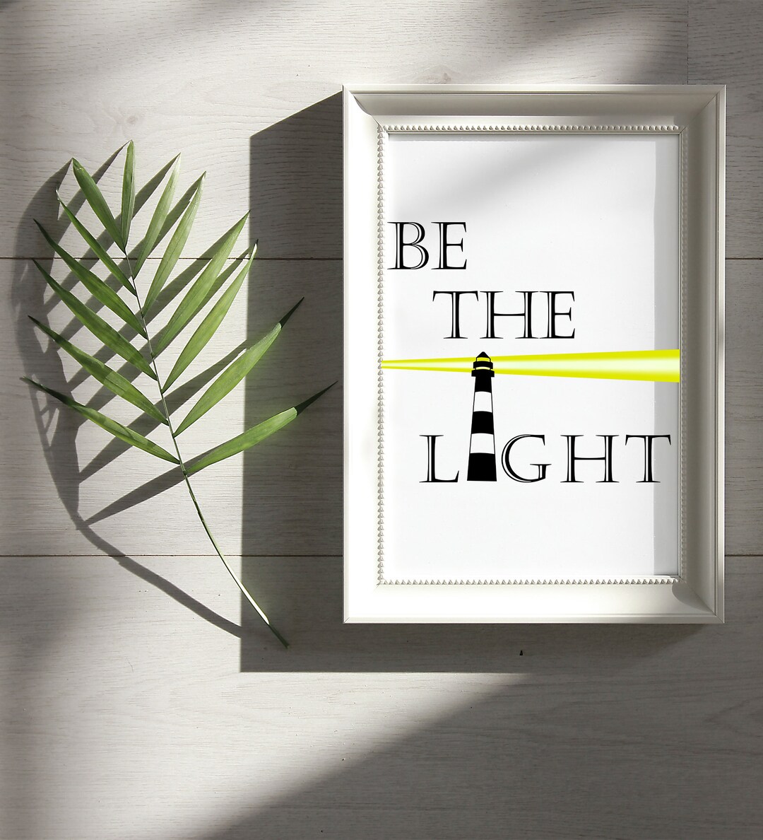 Be the Light Art Printable. Lighthouse Art. Wall Art. Printable Art - Etsy