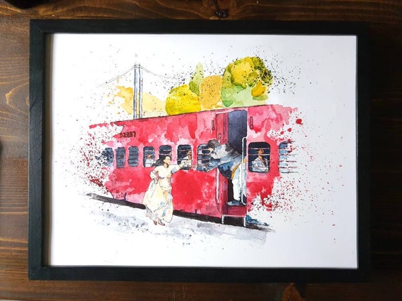 Bollywood 'dilwale Dulhania Le Jayenge' DDLJ Train - Etsy